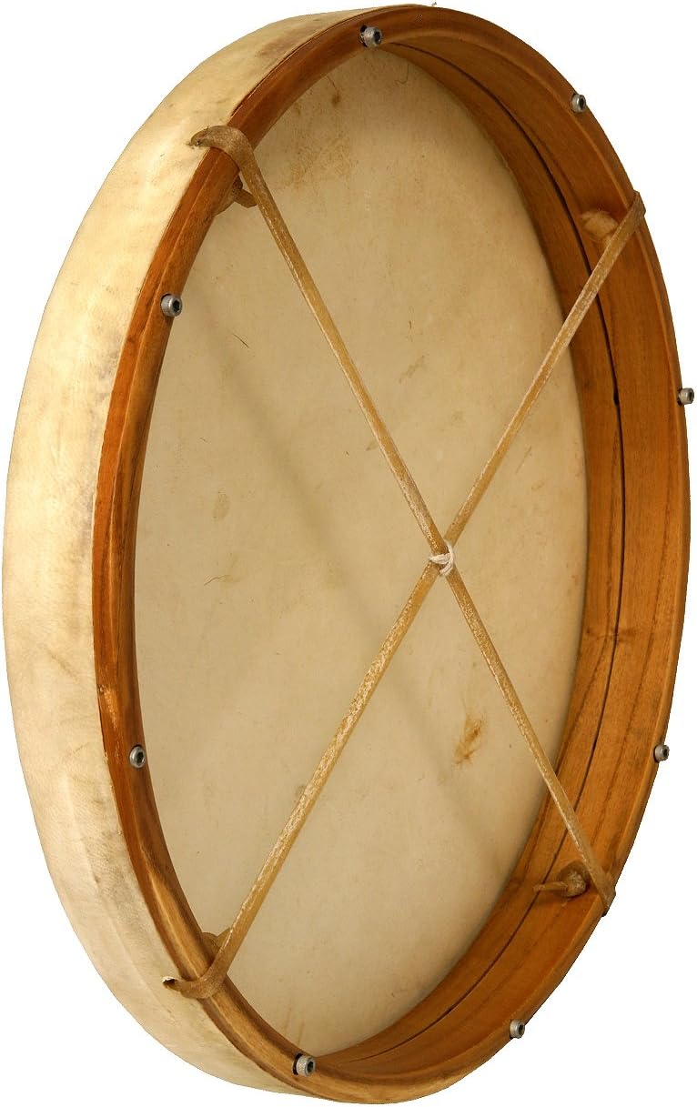 Amazon.com: MID-EAST DOBANI TUNABLE GOATSKIN HEAD WOODEN FRAME DRUM ...