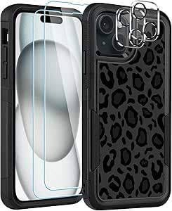 Amazon.com: LOQUPE [5 in 1 for iPhone 15 Plus Case,with 2 Pack Screen Protector + 2 Pack Camera ...
