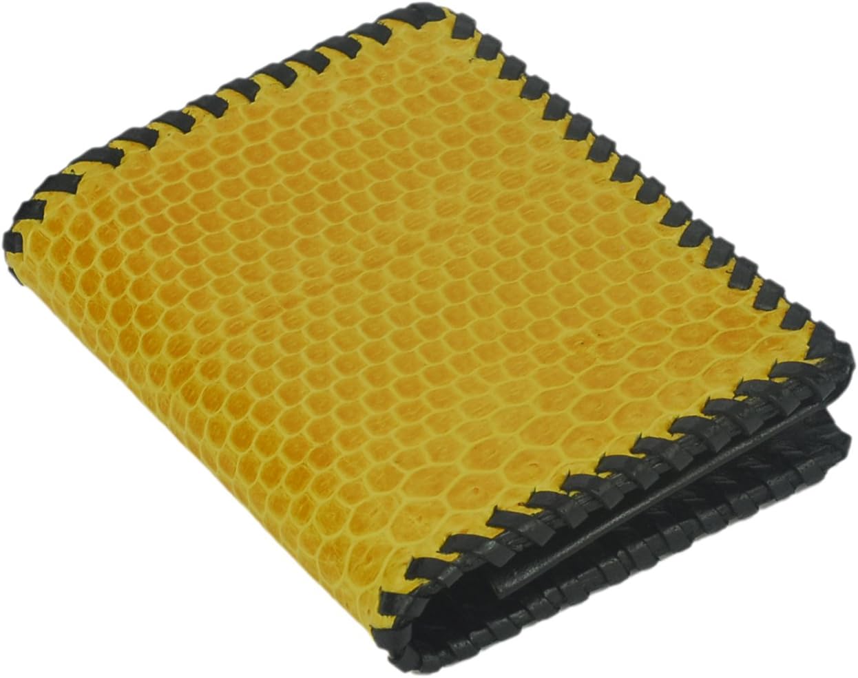 Amazon.com: Tom Barrington Leather Business Card Wallet, Snake Leather ...