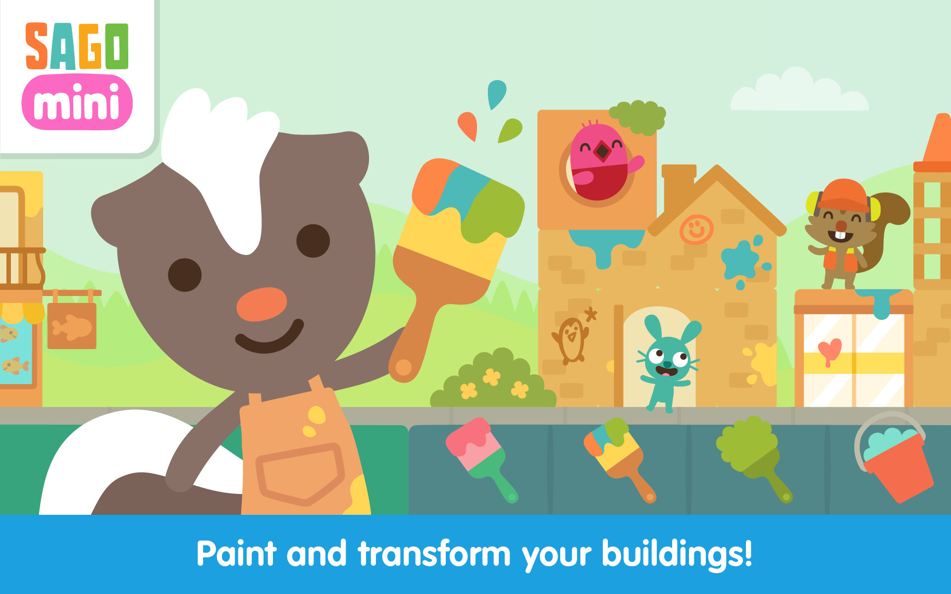 Sago Mini Neighbourhood Blocks - App on Amazon Appstore