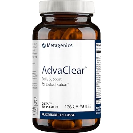 Amazon.com: Metagenics AdvaClear Daily Support for Detoxification 42 ...
