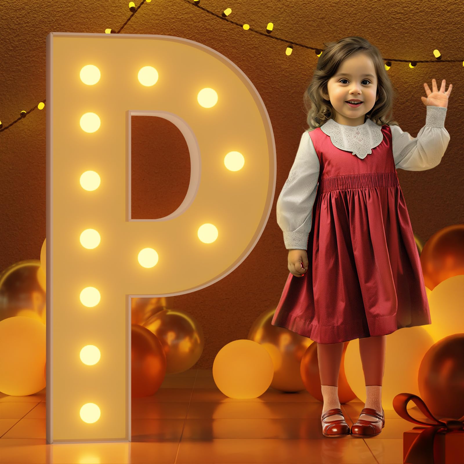 Snapklik.com : Marquee Letters 4 Feet Tall Large Light Up Letters P ...