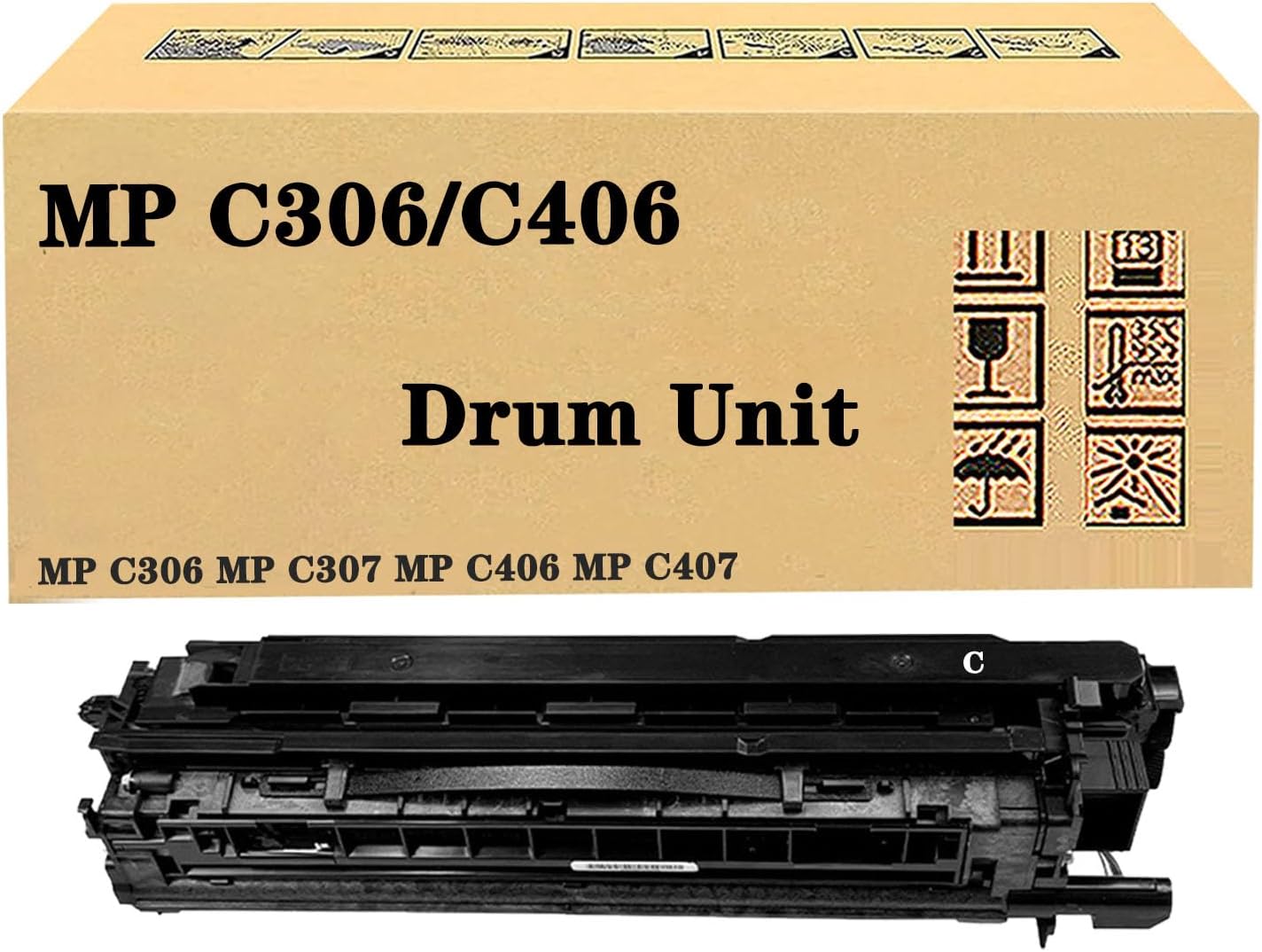 Amazon.com: GMCHZG MPC306 Compatible Drum Unit (with Developer Unit ...