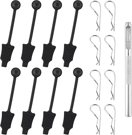 Amazon.com: GDOOL RC Cars Body Clips with Pull Tabs for Universal 1:8 1 ...