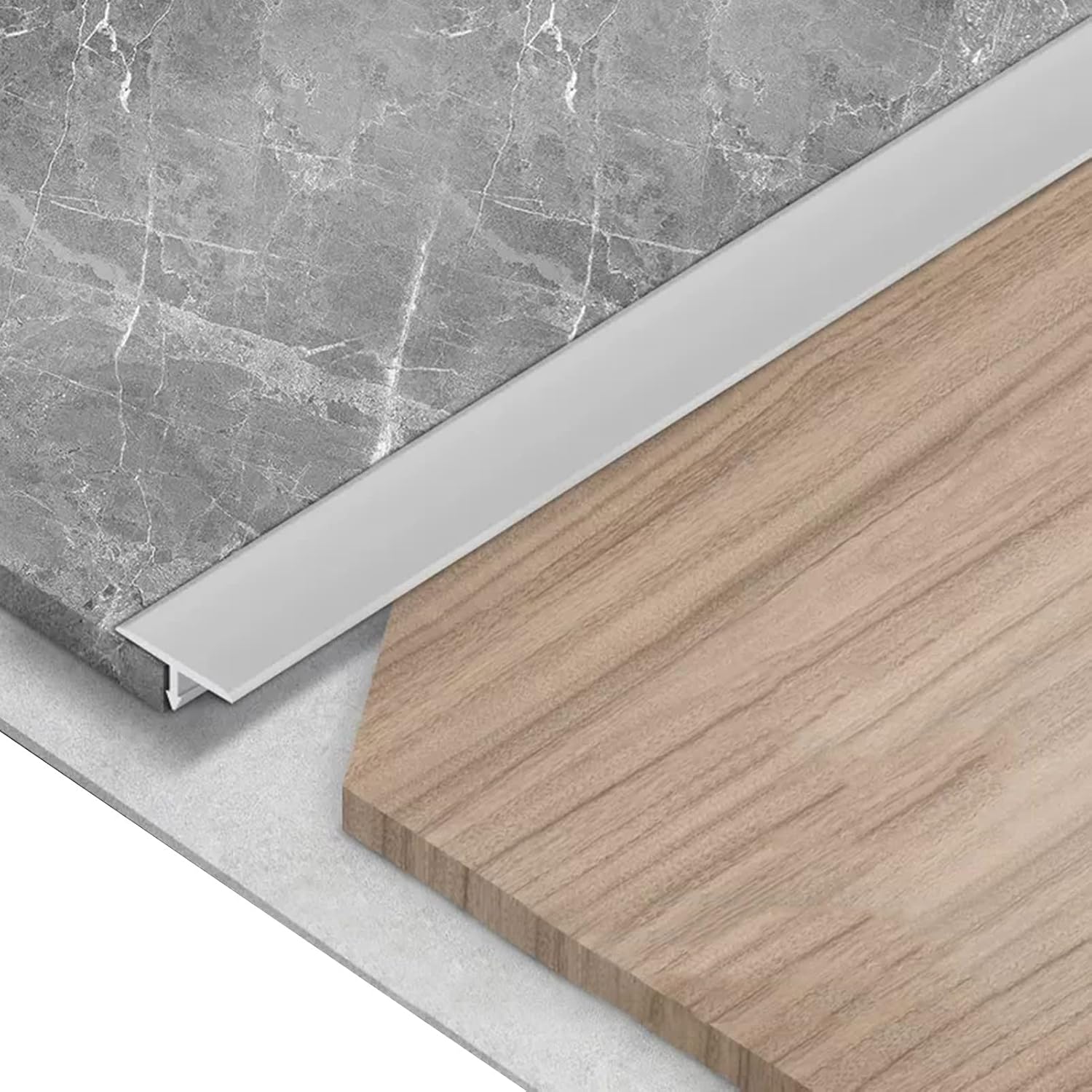 Wide 10mm T Molding Floor Joining Strip, Aluminum Door Transition ...