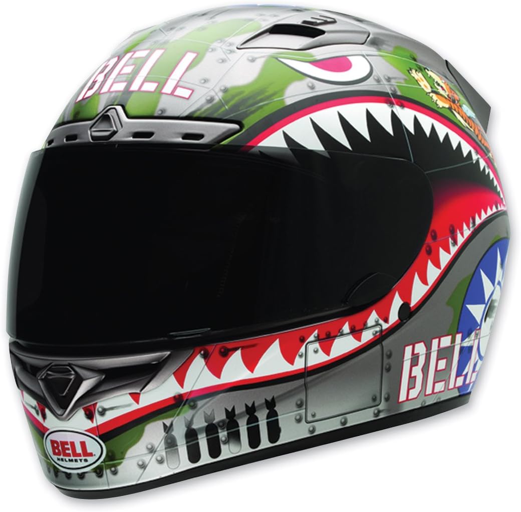 Amazon.com: Bell Flying Tiger Adult Vortex Street Bike Motorcycle ...