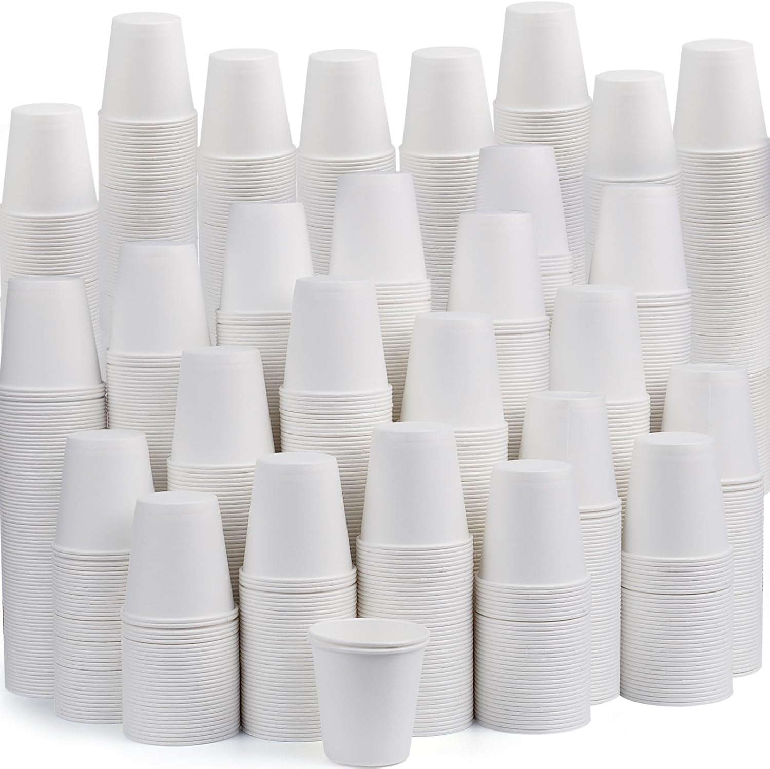Amazon.com: Pureegg Paper Cups - 500-Pack Bathroom Cups, Disposable ...