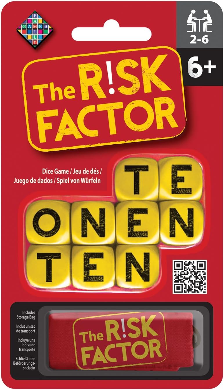 Amazon.com: The Risk Factor Dice Board Game : Toys & Games