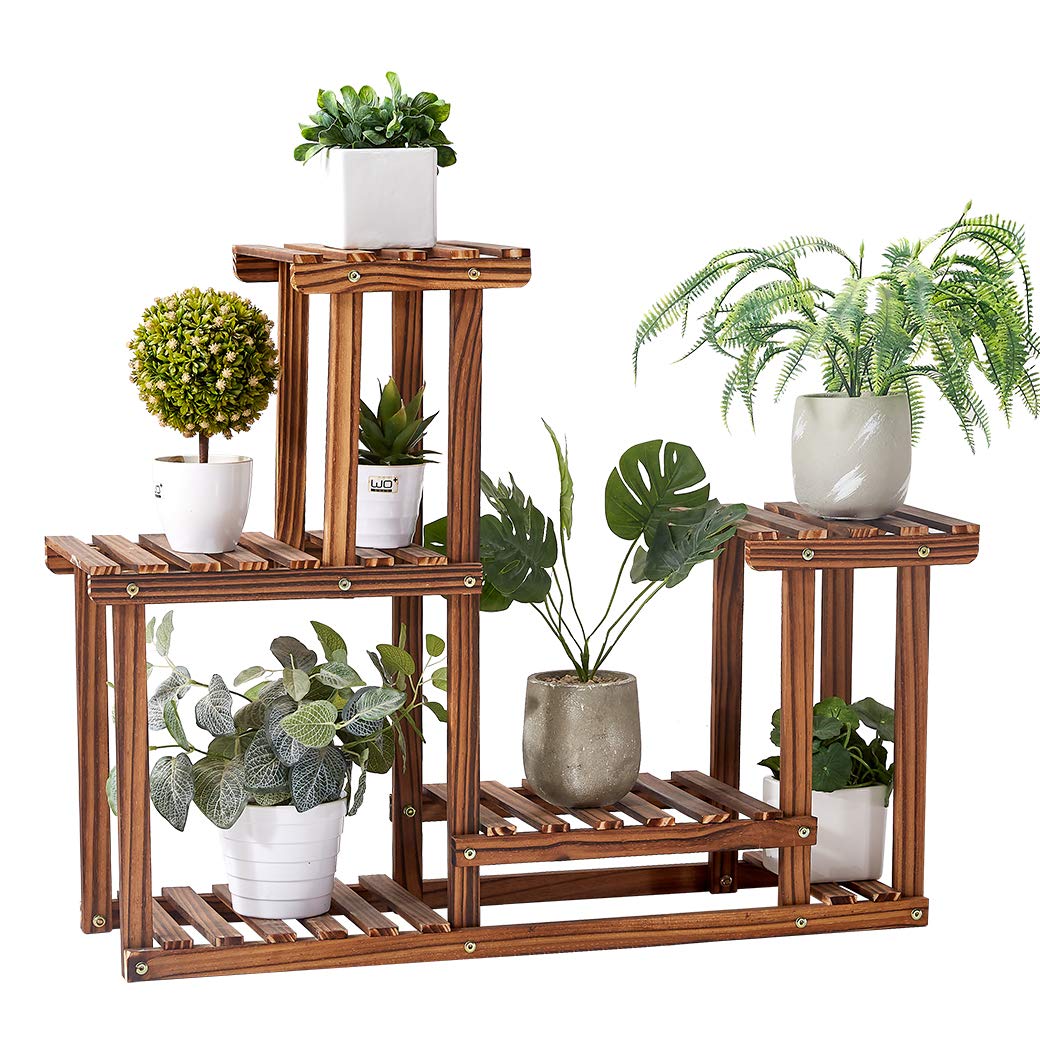 Buy Rose Home Fashion Solid Pine Wood Stand, Stands Indoor, Outdoor ...