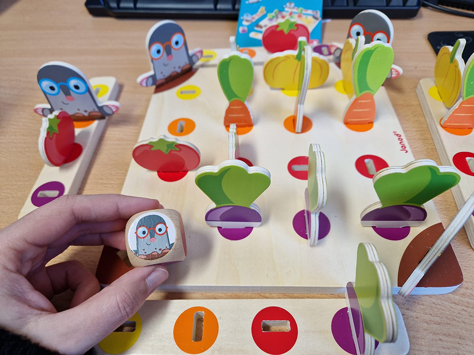 Gare à la Taupe - Jeu de Société - Rapidité et Stratégie - Bois ...