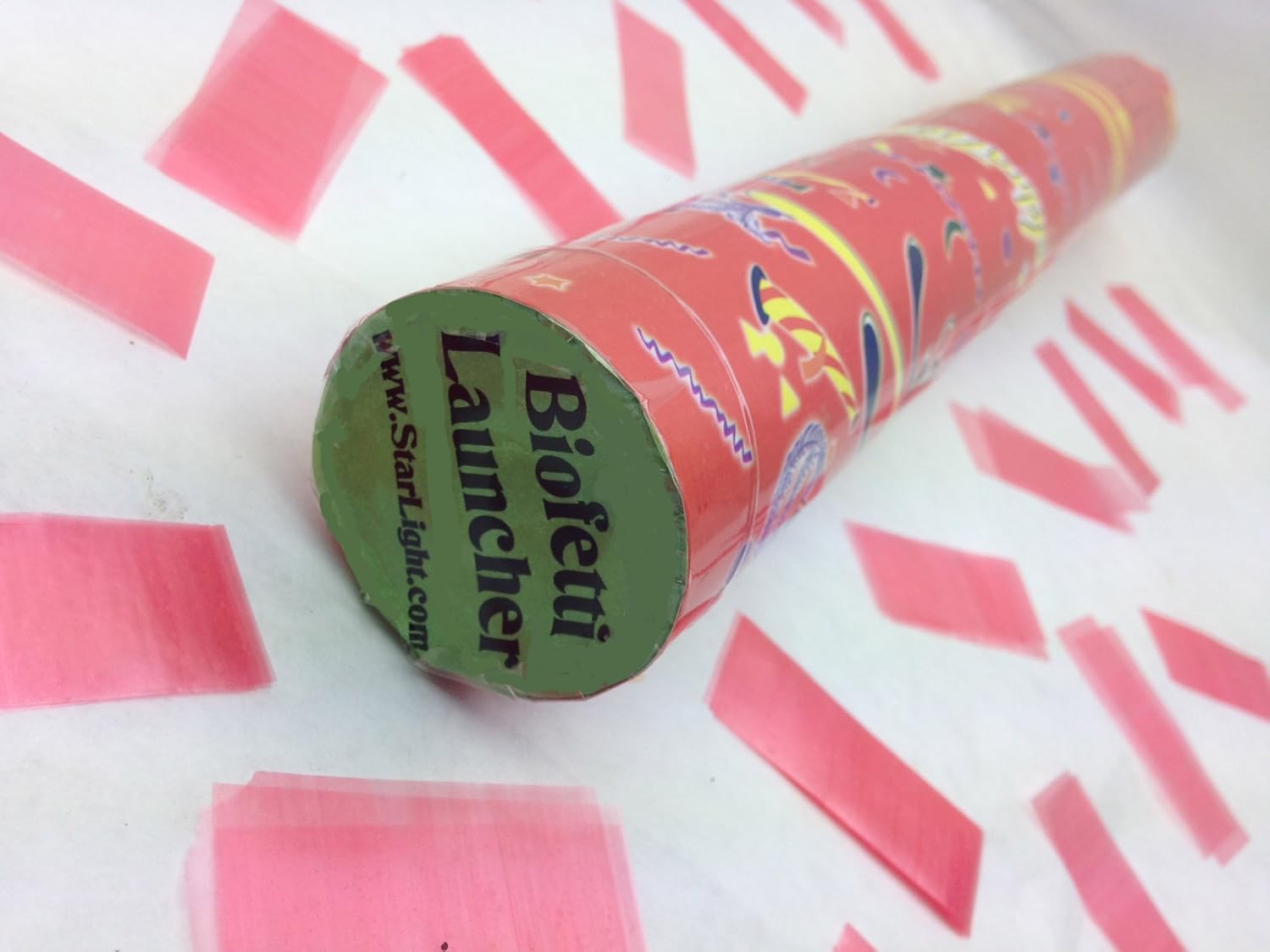 Amazon.com: Red Biodegradable Disposable Confetti Launcher : Home & Kitchen
