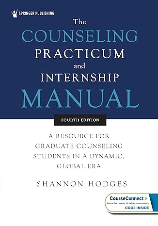 Amazon.com: The Counseling Practicum and Internship Manual: A Resource for Graduate Counseling ...