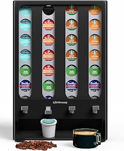 Amazon.com: LifeMoreasy K Cup Holder Creative Coffee Pods Storage Stand ...