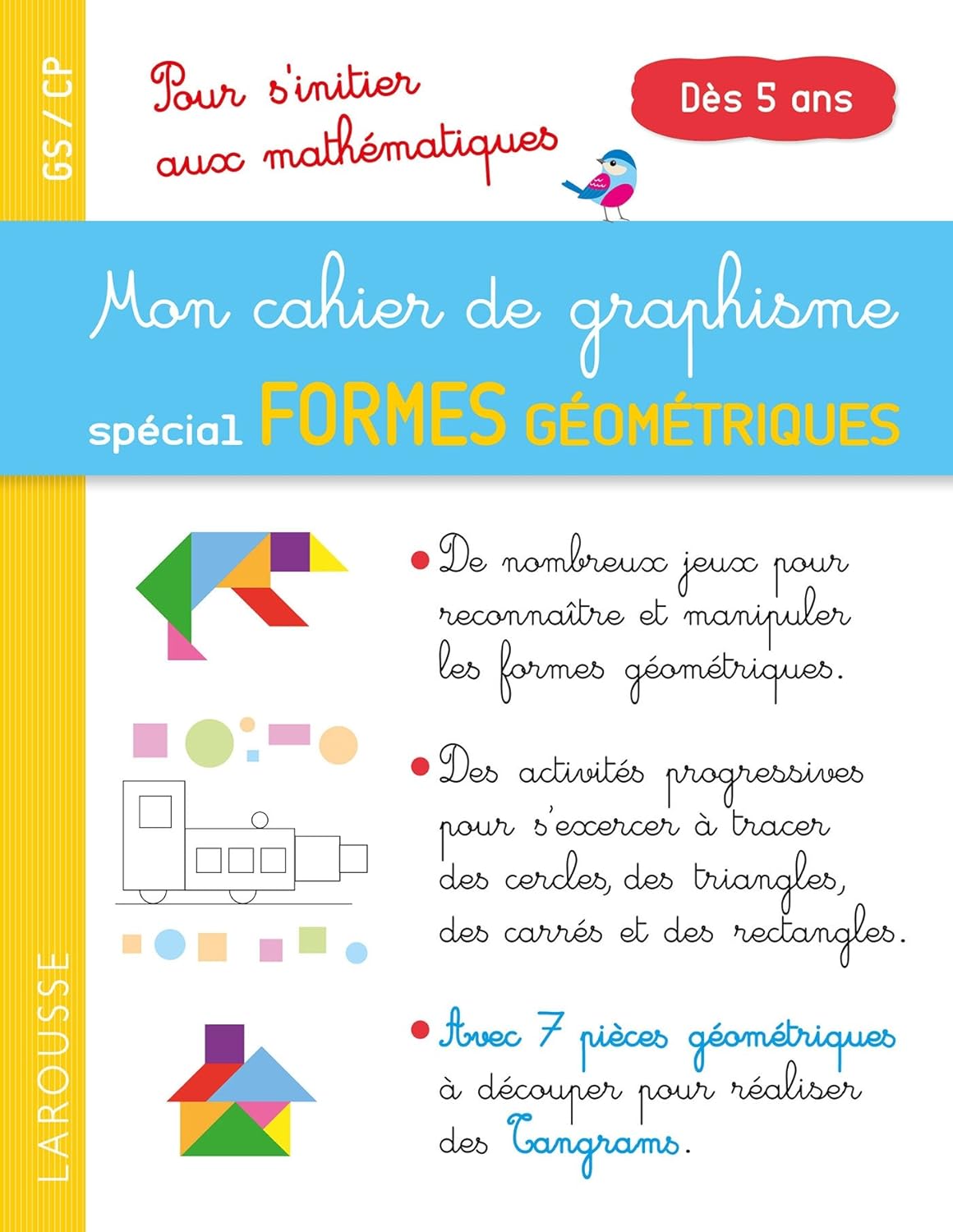 Amazon.fr - Mon cahier de graphisme spécial formes géométriques ...