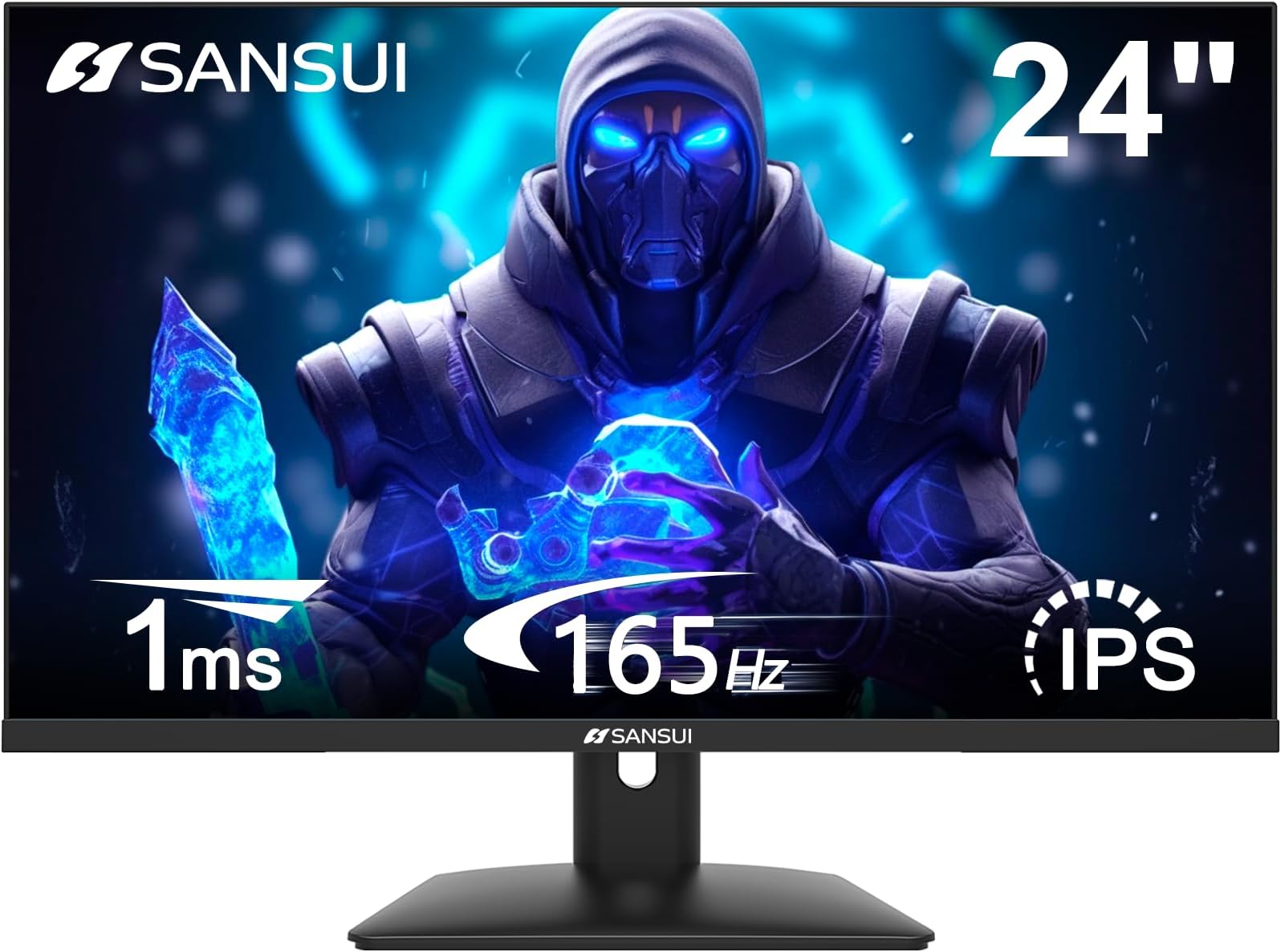 24 pulgadas Gaming Monitor SANSUI,165Hz IPS Monitor conDisplayPortHDMI ...