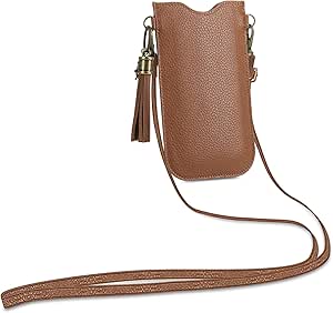 Amazon.com: kalibri Universal Leather Phone Holder (6.1 inches ...