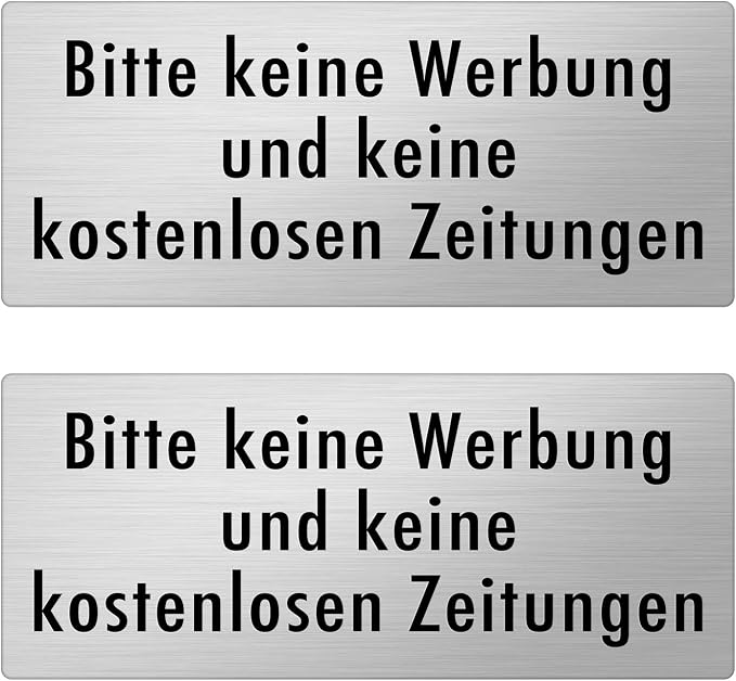 Aufkleber Keine Kostenlosen Zeitungen
