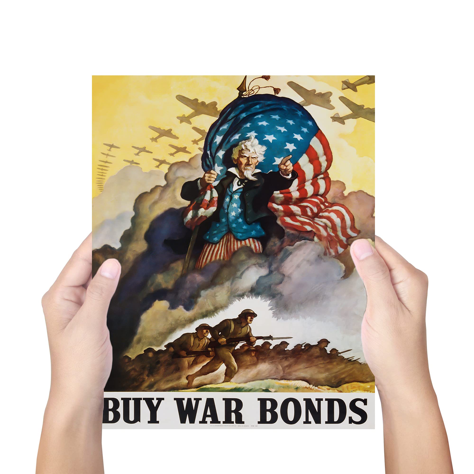 WW2 Poster, WW2 Propaganda Poster, WWII Poster, Set of 5 Military Decor ...