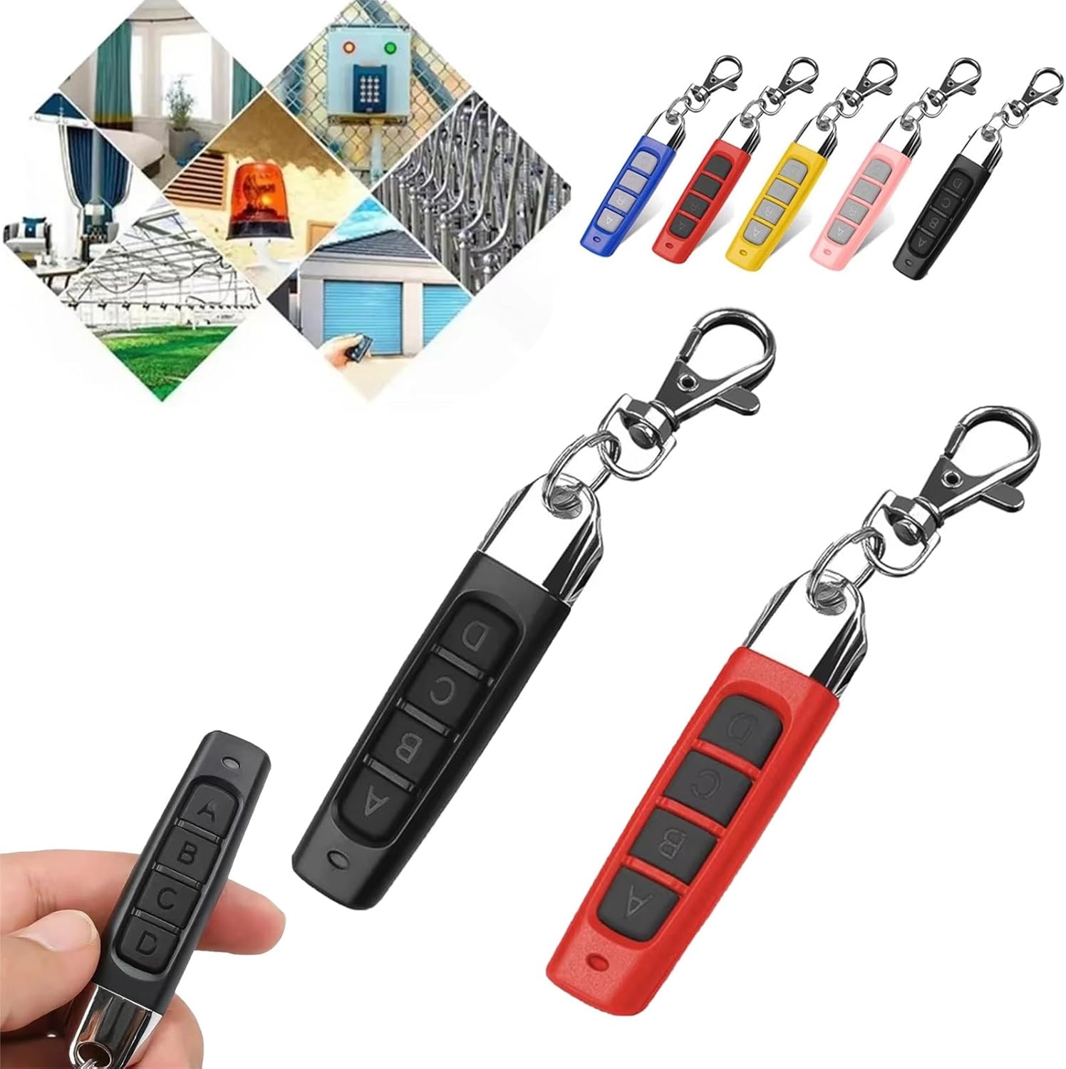 Amazon.com: 4-in-1 Remote Control Duplicator, Wireless Cloning Key Fob ...