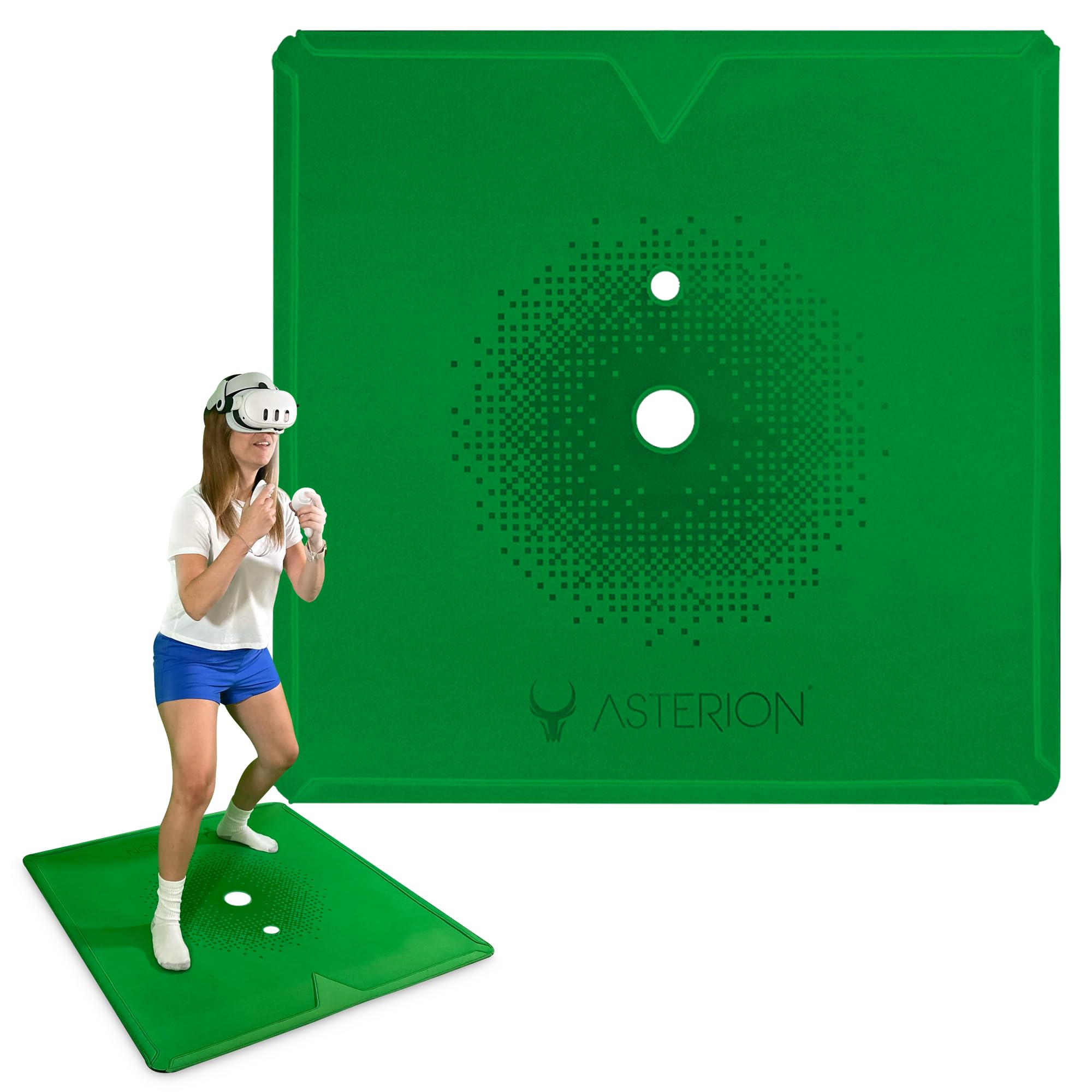 Amazon.com: Asterion Rollable 41" VR Mat | Anti-Fatigue | Green ...