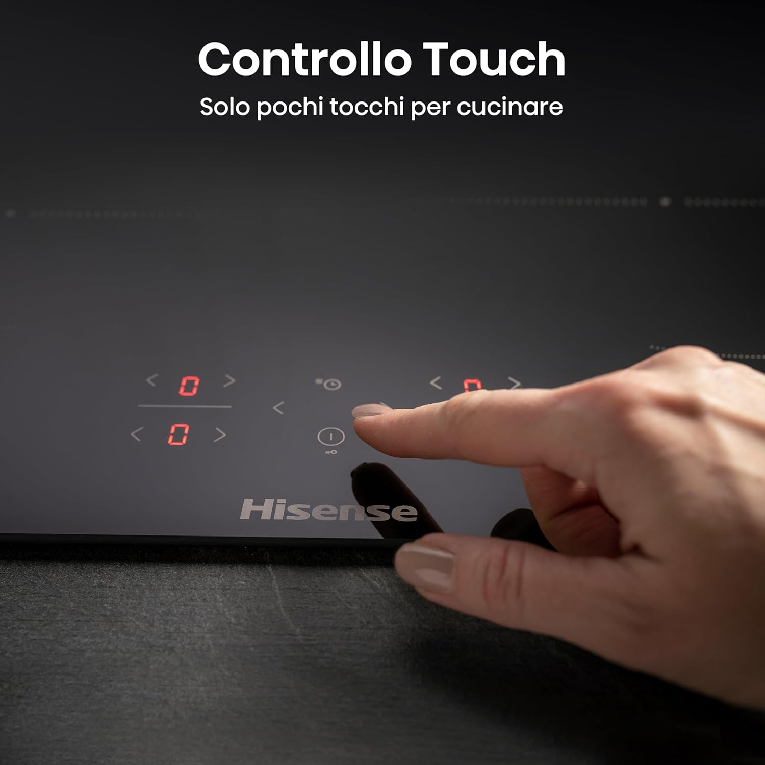 Hisense HI8421BSC 80cm 4-Zone Induction Hob User Manual