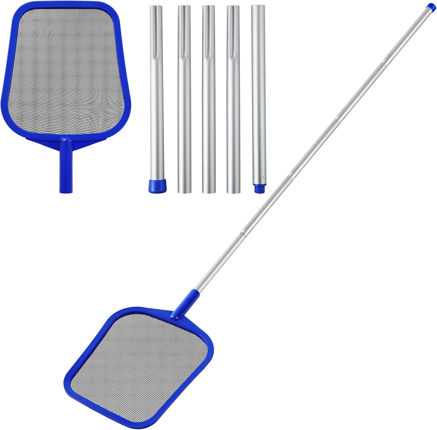 Amazon.com : Pool Skimmer - Pool Skimmer Net with 5 Section Adjustable ...