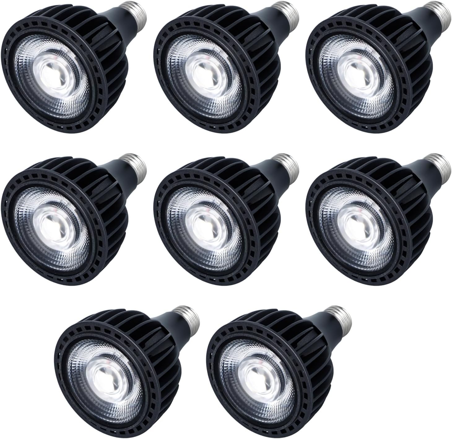 Amazon.com: RYTM (Pack of 8) PAR30 LED Bulb 35 Watt COB Spotlight Light ...