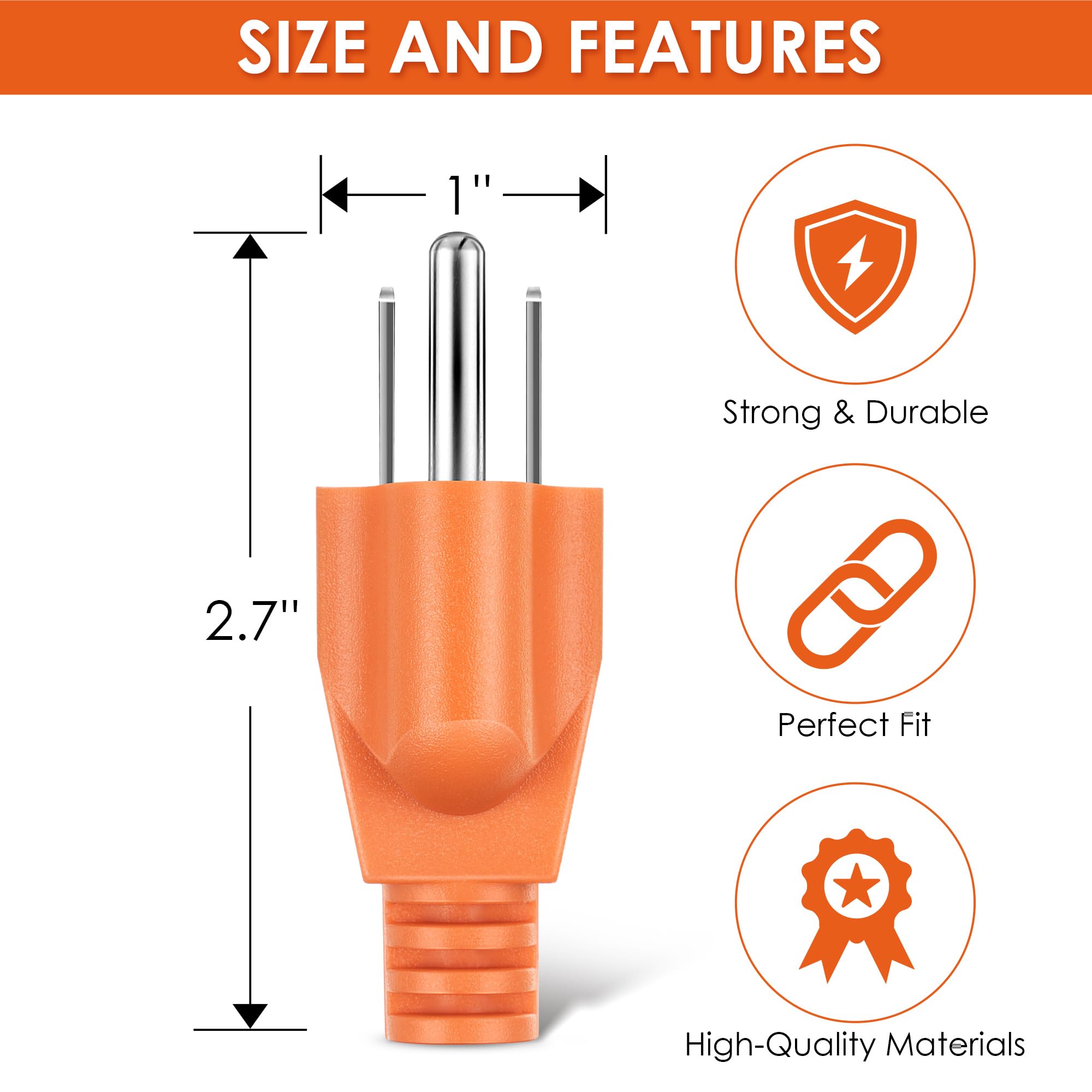 Snapklik.com : Dreyoo 2 Pack Neutral Ground Bonding Plug For Portable ...