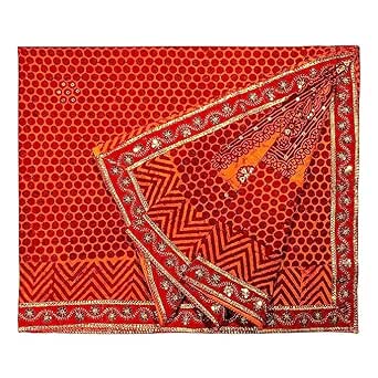 Buy Pahadiekart Maroon Designer Handmade Embroidery | Uttarakhand ...