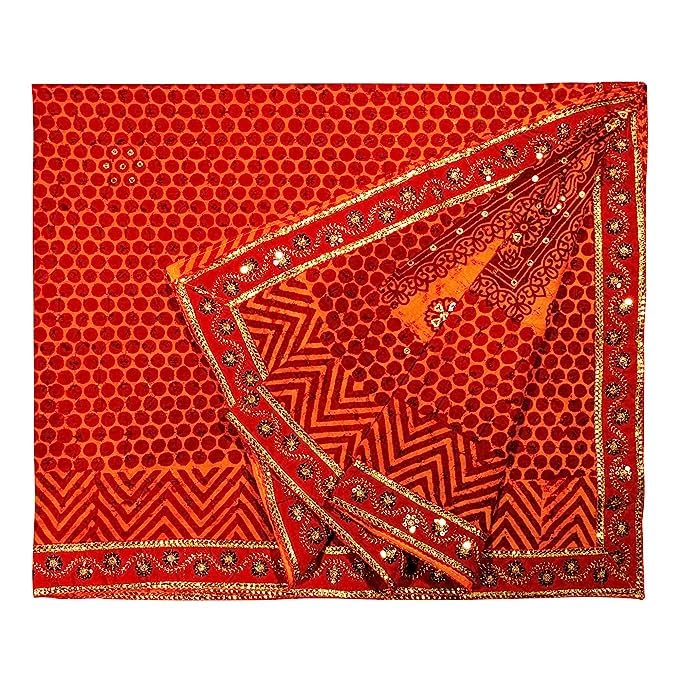 Buy Pahadiekart Maroon Designer Handmade Embroidery | Uttarakhand ...