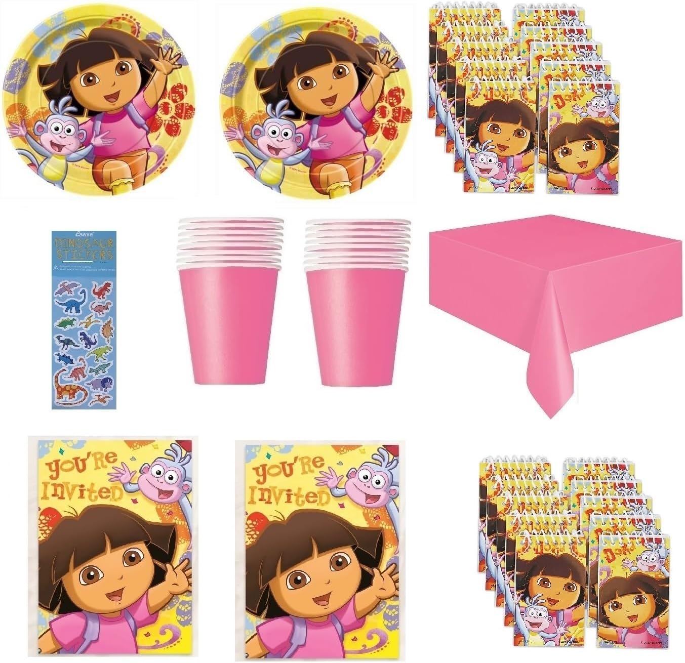 Amazon.com: Unique Industries Inc Dora the Explorer Birthday Party ...
