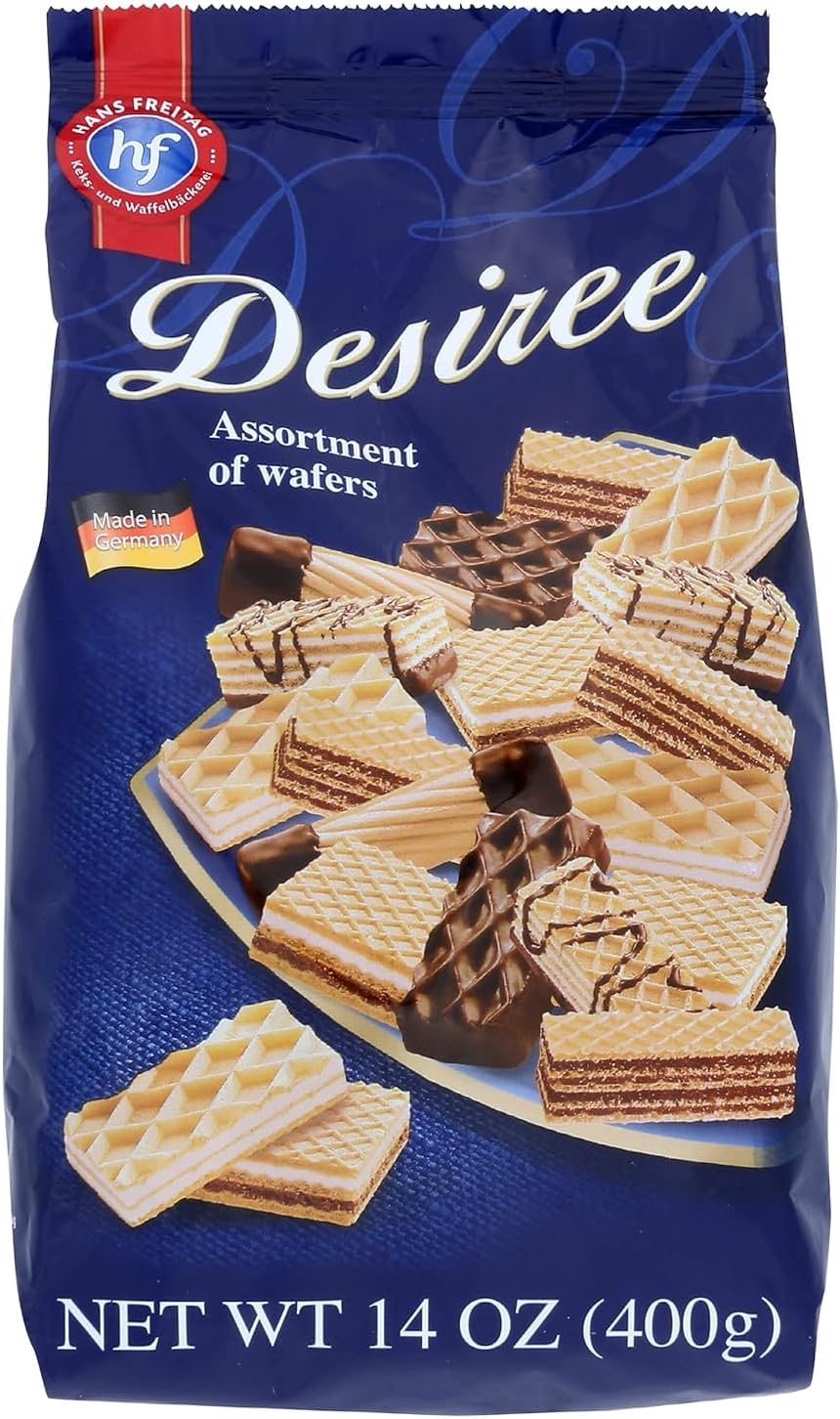 Amazon.com: Assorted Biscuits and Wafers - Desiree 400g : Grocery ...
