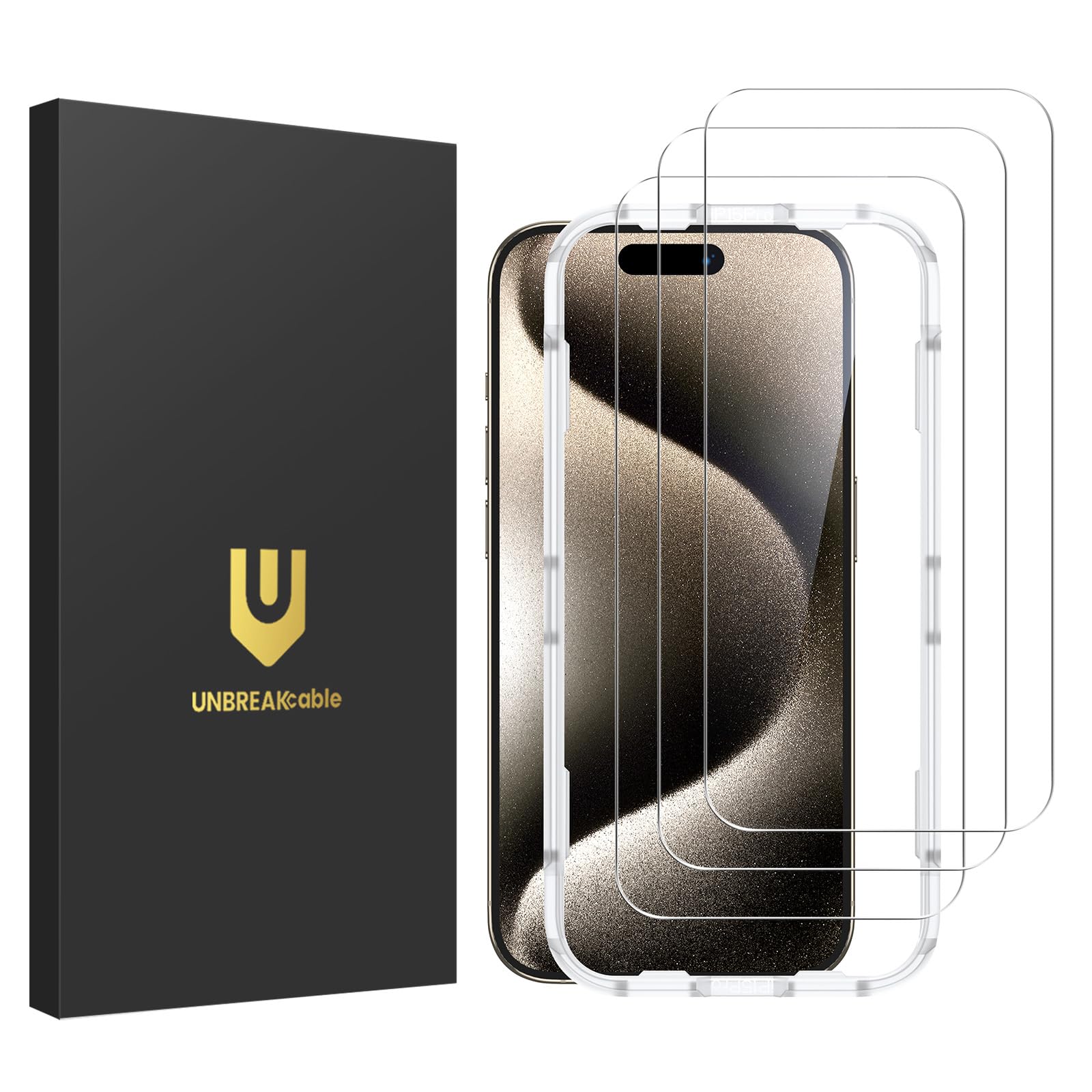 Amazon.com: UNBREAKcable Shatterproof Tempered Glass Screen Protector ...