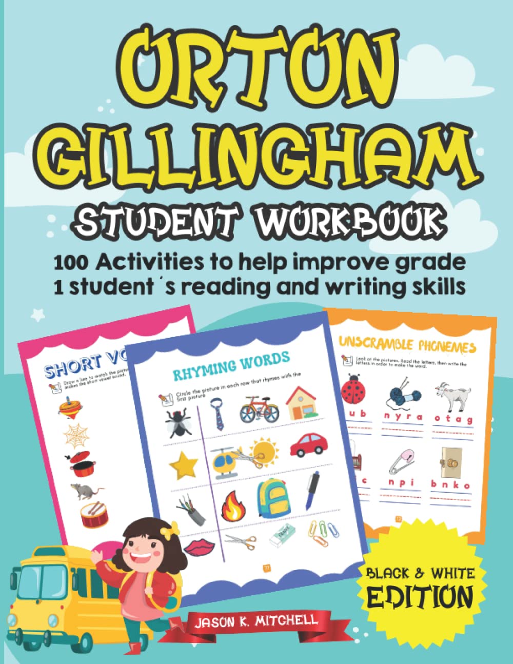 Buy Orton Gillingham Student Workbook. 100 Activities to help improve ...