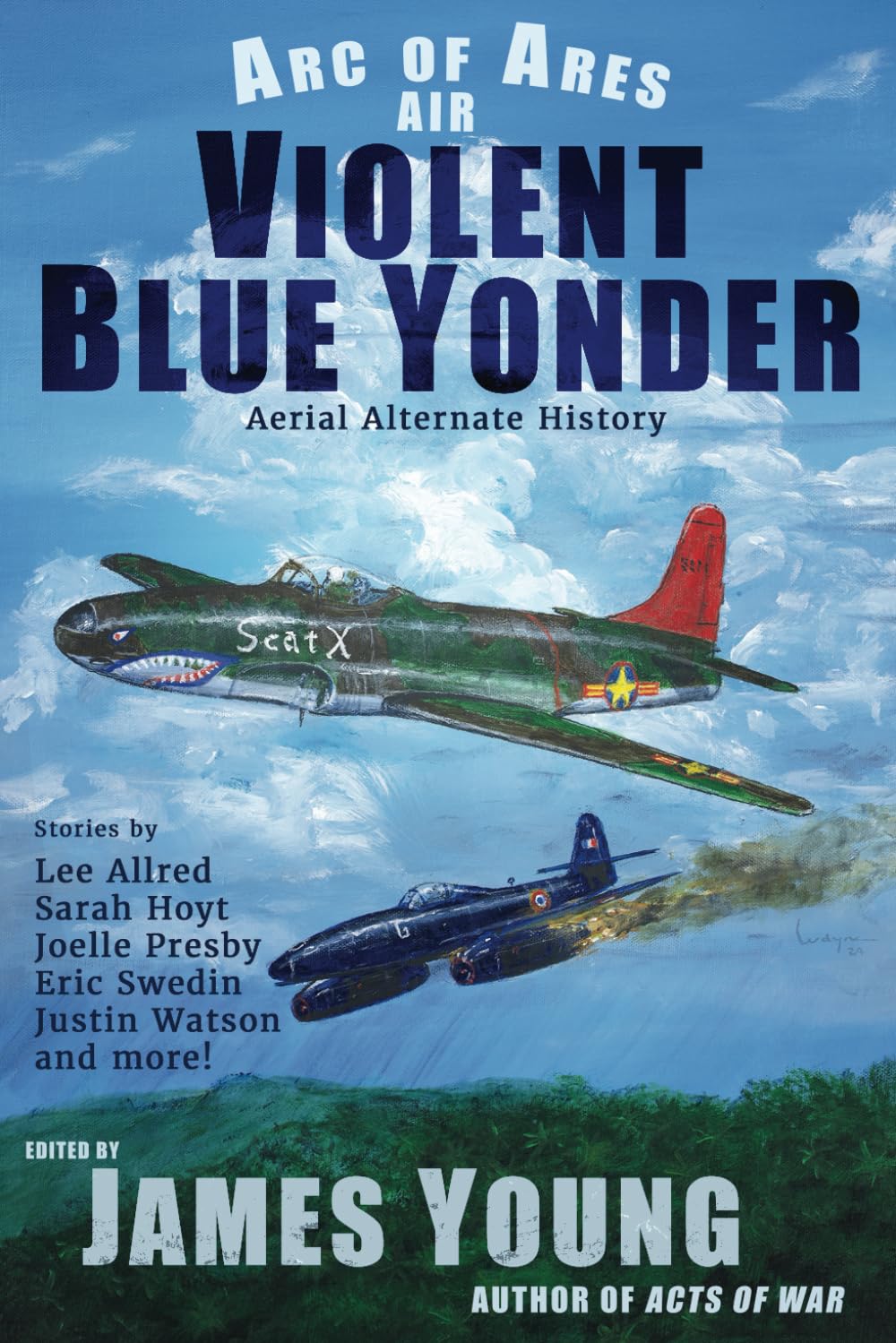 Amazon.com: Violent Blue Yonder: Aerial Alternate History (Arc of Ares ...