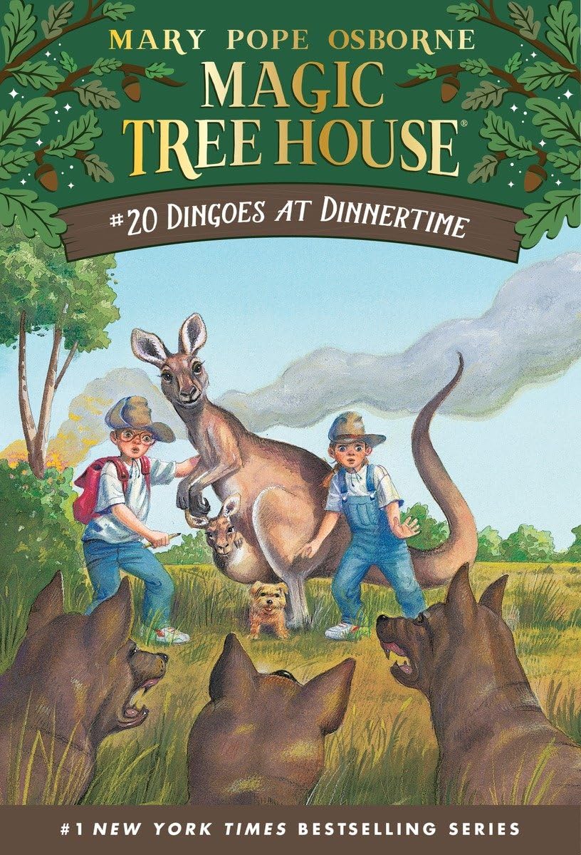 Amazon.com: Dingoes at Dinnertime (Magic Tree House, No. 20 ...