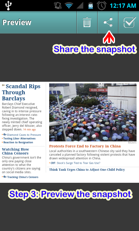 Websnap - Web capture and put a Webpage on homescreen:Amazon.com ...