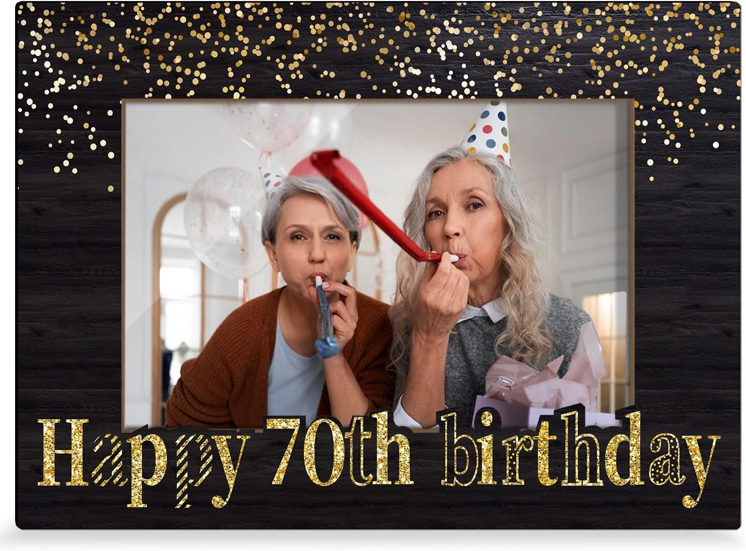 Amazon.com - yutogan 70th Birthday Picture Frame, 70 Years Old Grandma ...