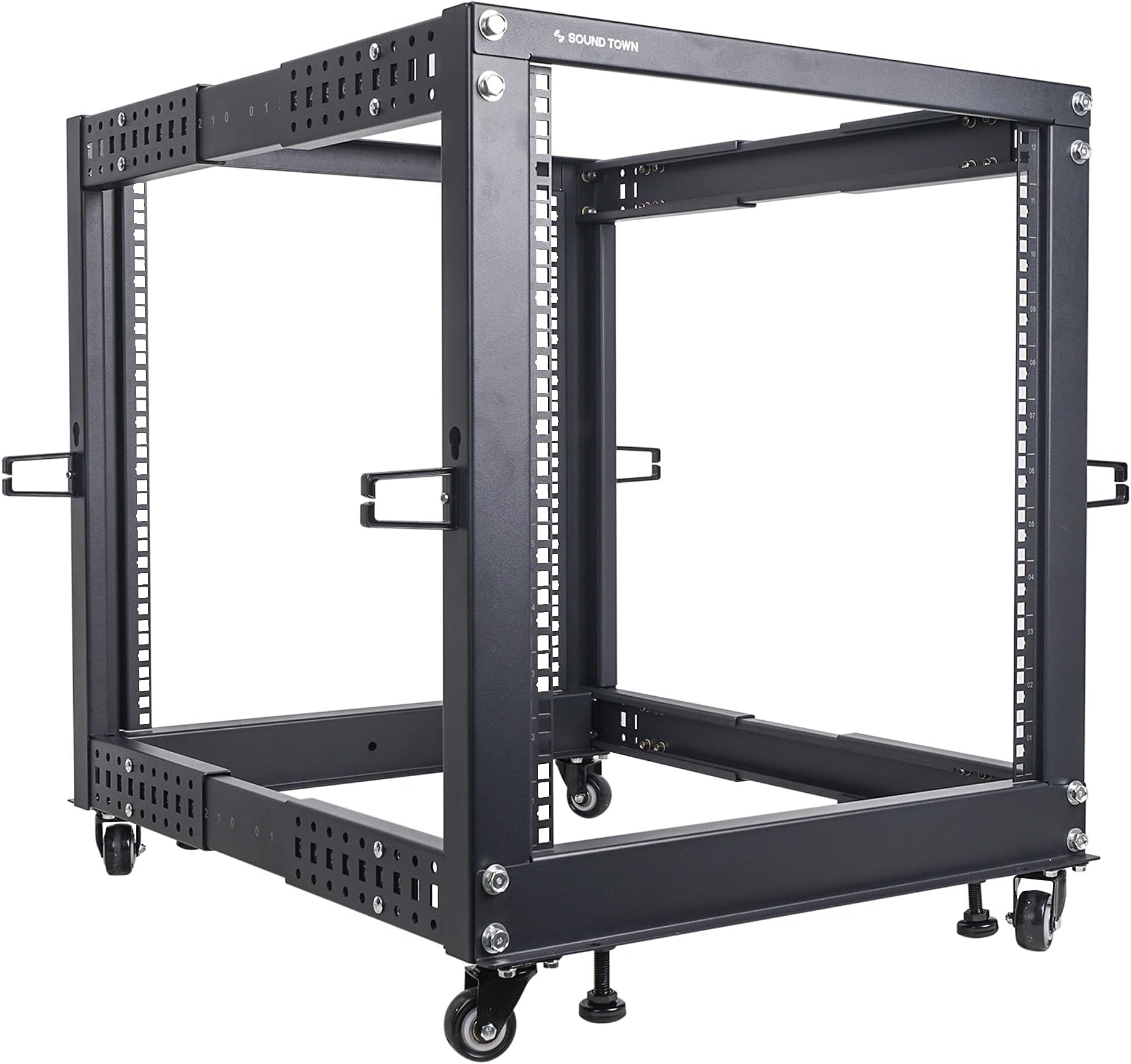 Amazon.com: NavePoint 12U 4 Post Server Rack – Open Frame Rack for 19 ...