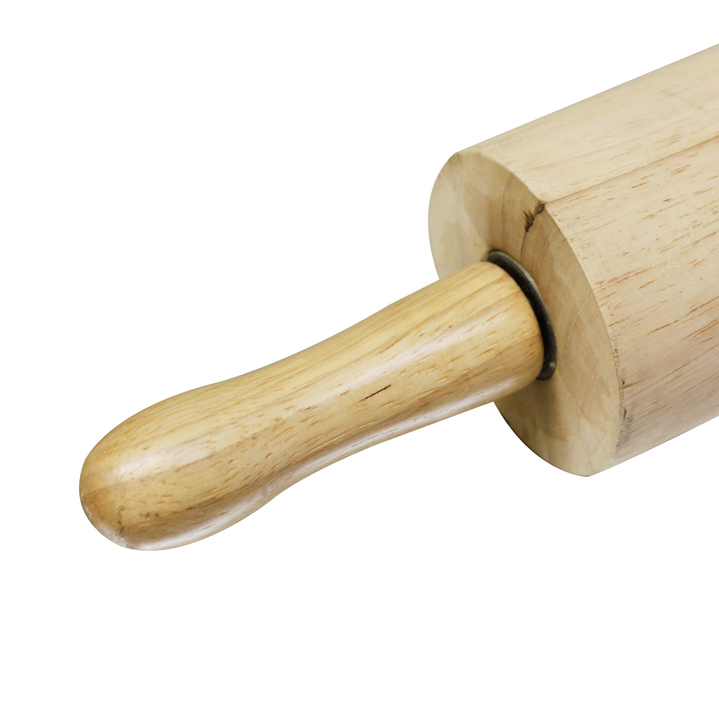 Christmas Rolling Pin Muso Wood Sapele Wooden Dowel Rolling Pin For ...