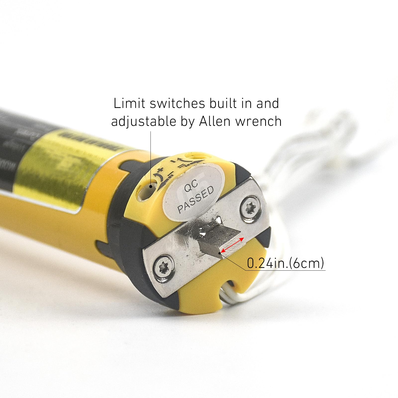 Snapklik.com : Rollerhouse AM25 DC 24V Mechanical Limit Tubular Roller ...