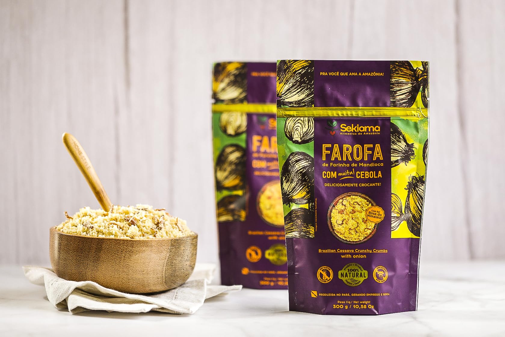 Farofa Brazilian Farofa: Toasted Cassava Flour