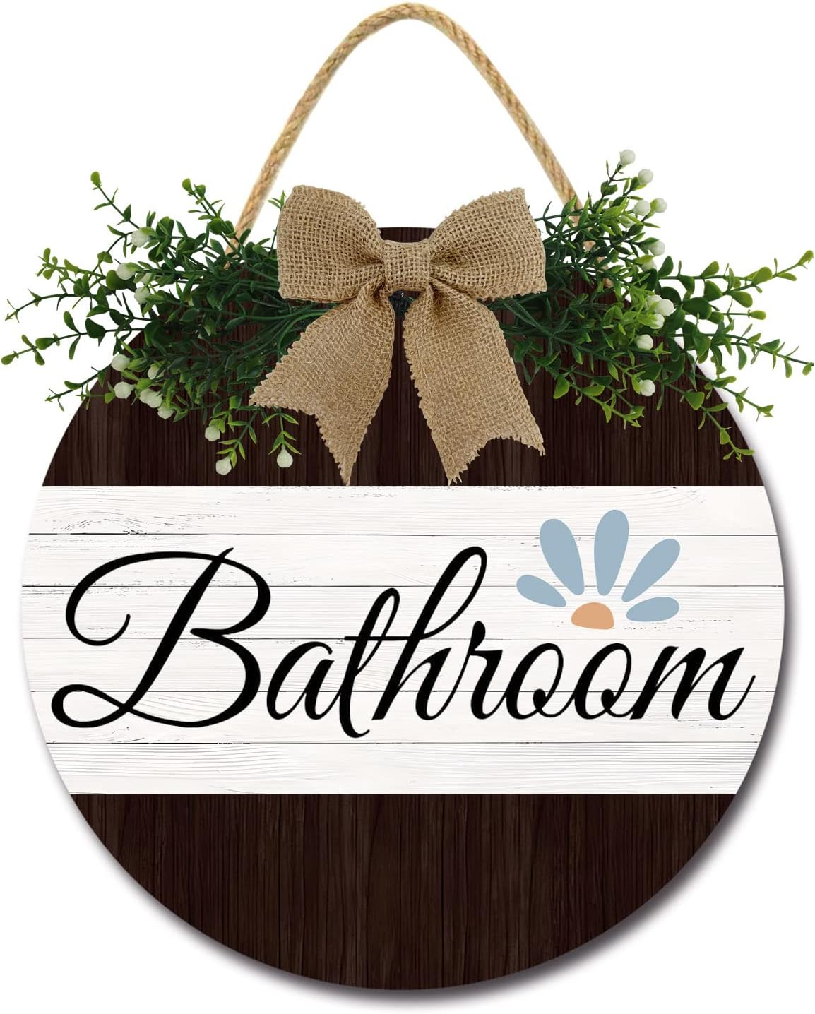 Amazon.com: Sokomurg Bathroom Wall Decor Bathroom Signs Door Decor ...