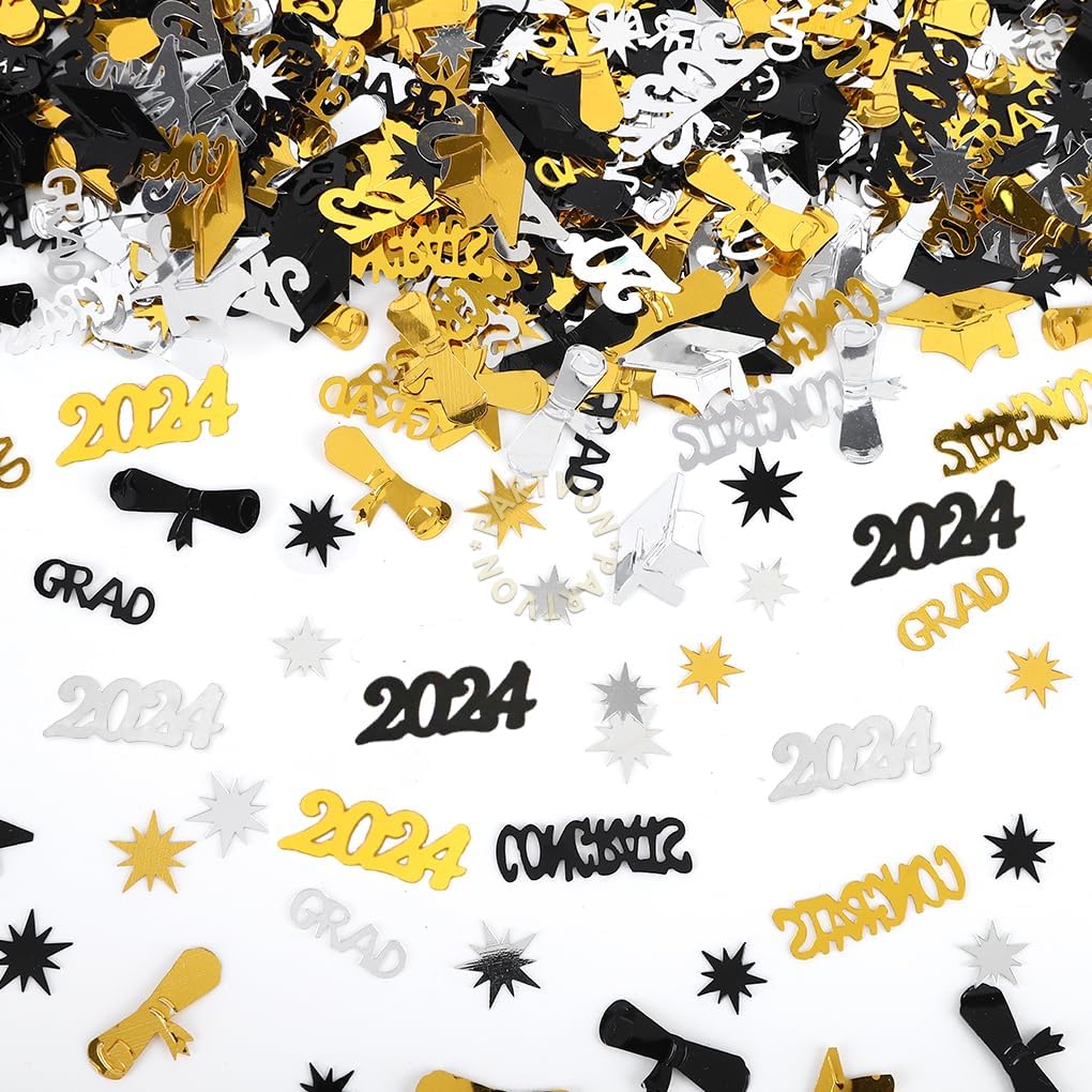 Amazon.com: Graduation Decoration Confetti for Grad Party 1.1 oz ...