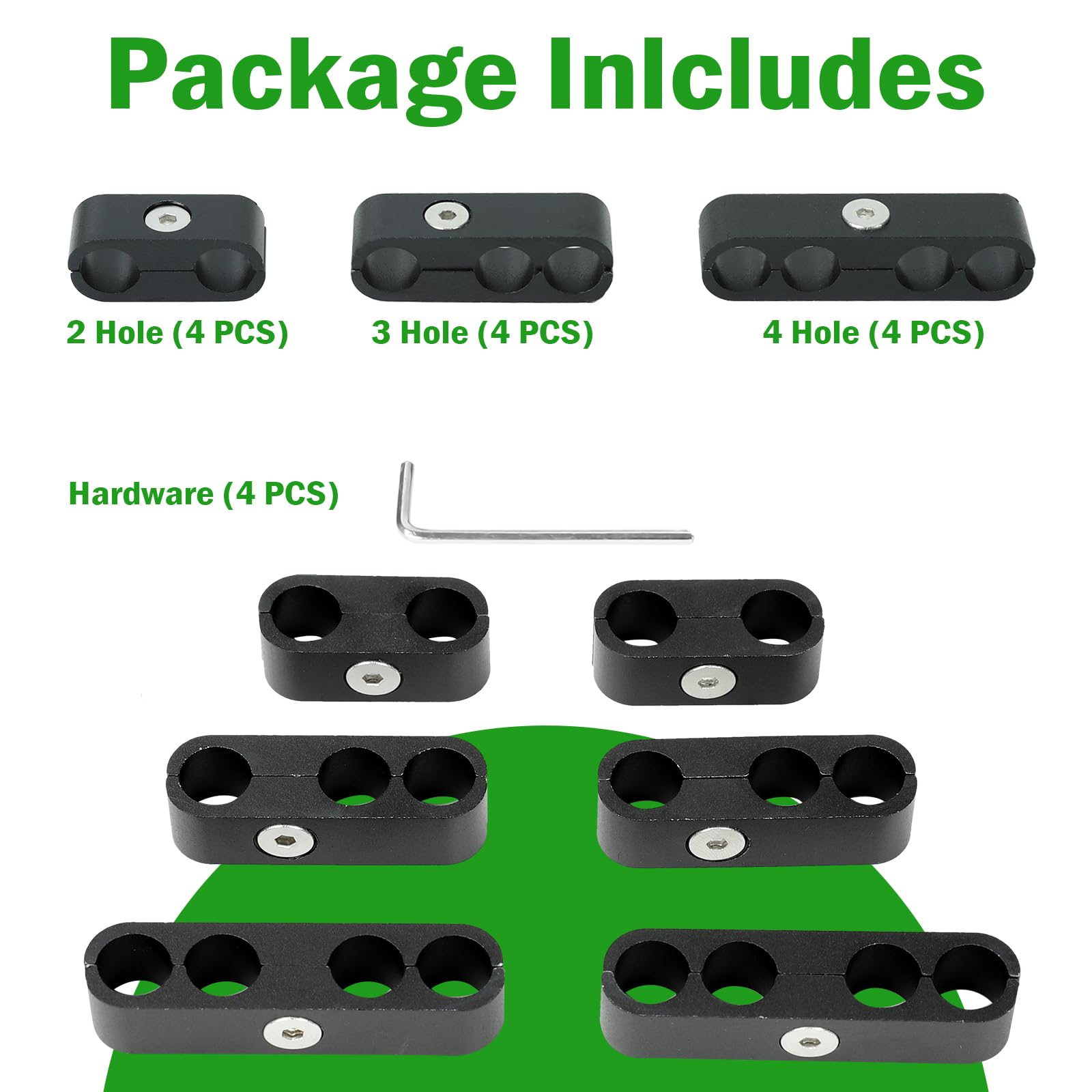 Snapklik.com : EASYBERG Spark Plug Wire Separators Aluminum Kit, 7mm ...