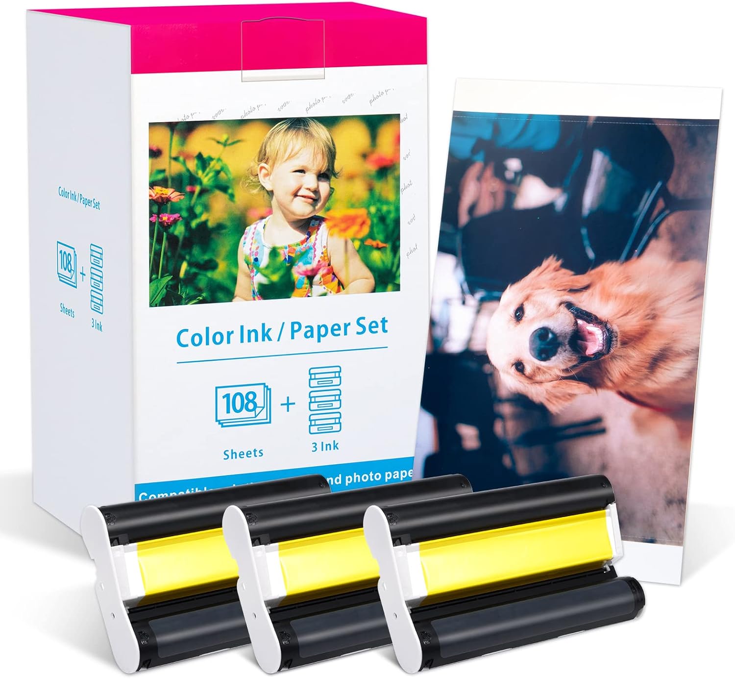Replacement For Canon Selphy CP1300 Ink And Paper CP910 CP1200 CP1000 replacement-for-canon-selphy-cp1300-ink-and-paper-cp910-cp1200-cp1000