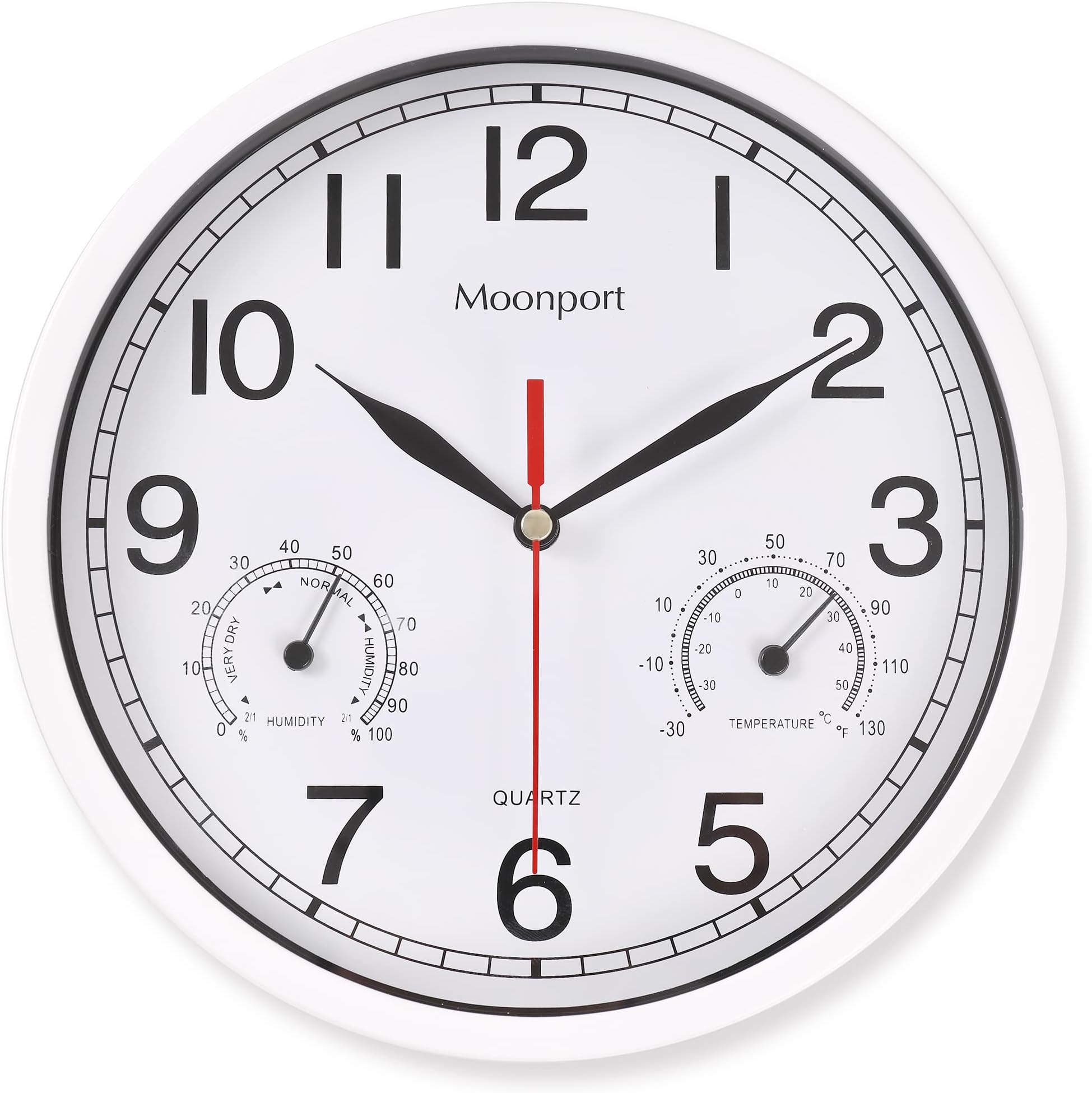 Acctim Riva Small Wall Clock Quartz Chrome Effect 17.5cm 21737 : Amazon ...