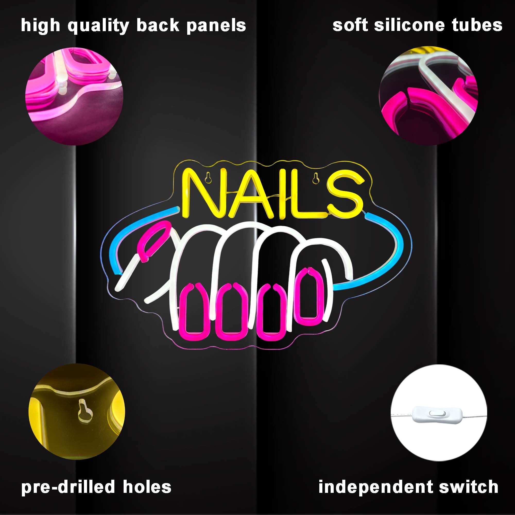 Nail Salon Neon Sign