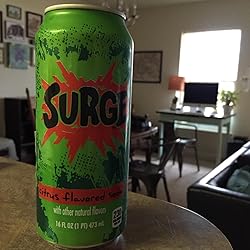 Amazon.com : Surge Soda 16oz Can (One Single CAN Only) : Grocery ...