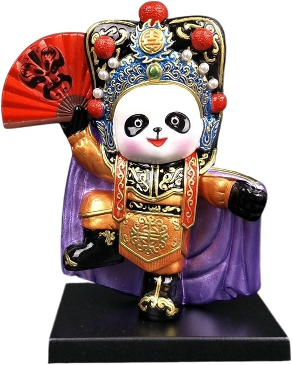 Amazon.com: Decor Statue Chinoiserie Sichuan Opera Face Changing Panda ...